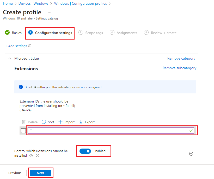 How to Use Intune to Block Edge Extensions